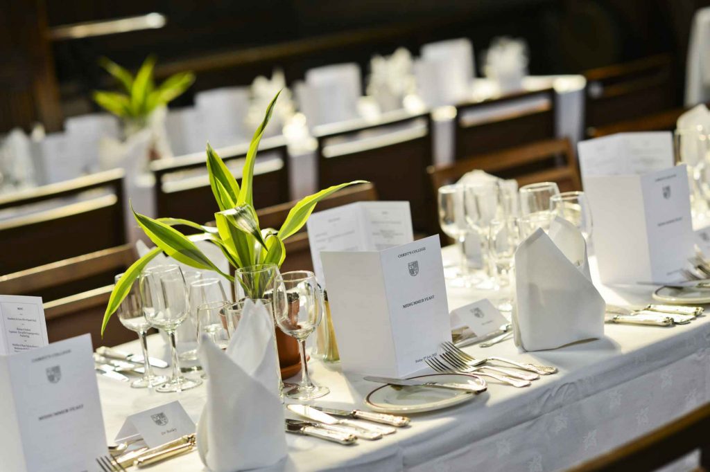 Catering Rooms - Conferencing at Christs College